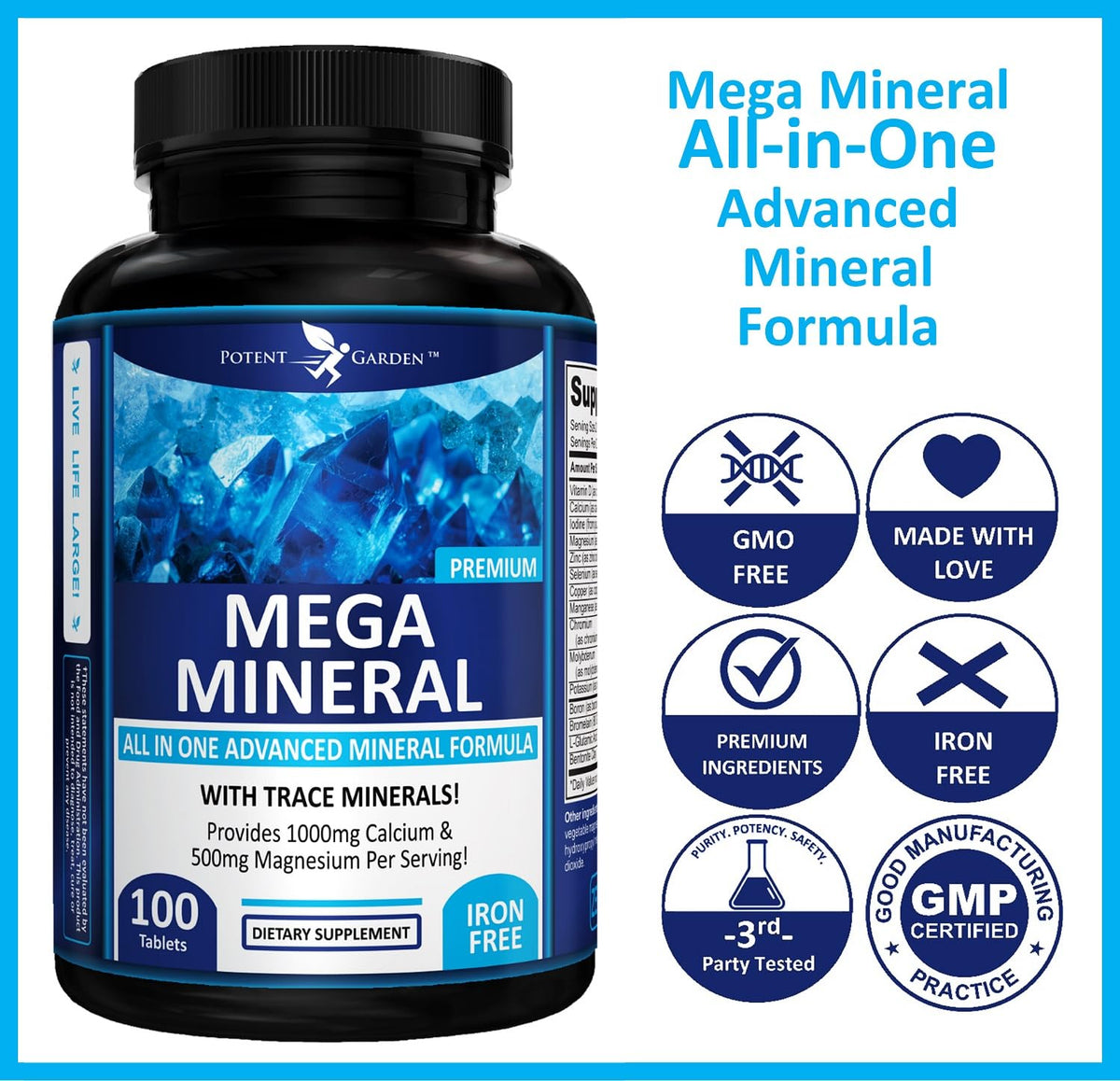 Potent Garden mineral supplement benefits