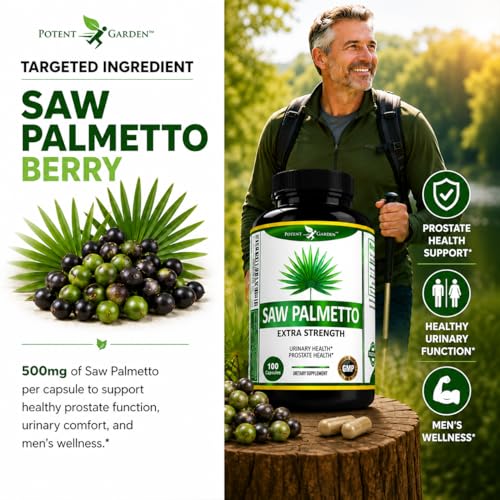 Potent Garden saw palmetto benefits