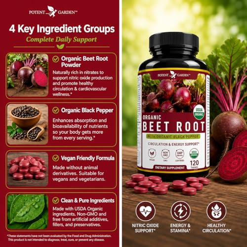 Potent Garden superfood beet root