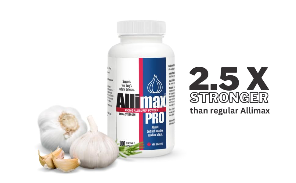 potent garlic allicin for vitality