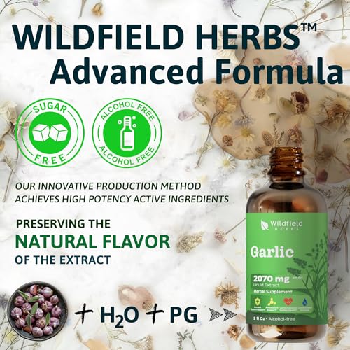 potent garlic drops for digestive health