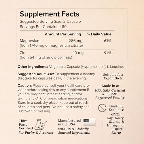 Potent magnesium for active lifestyle