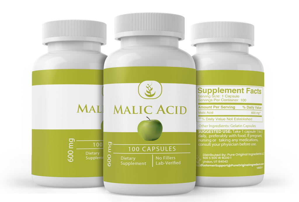 potent malic acid for vitality