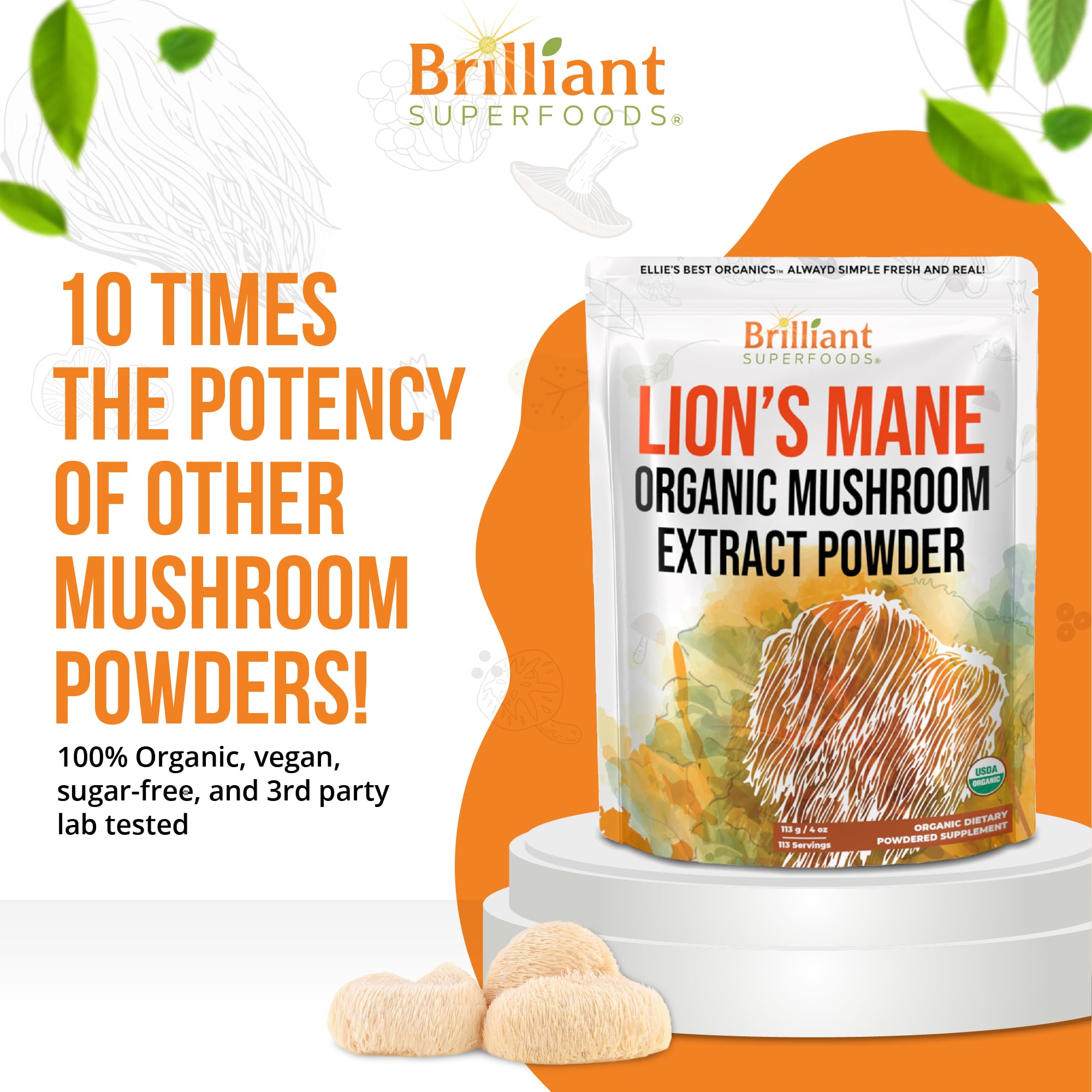 potent mushroom supplement for wellness