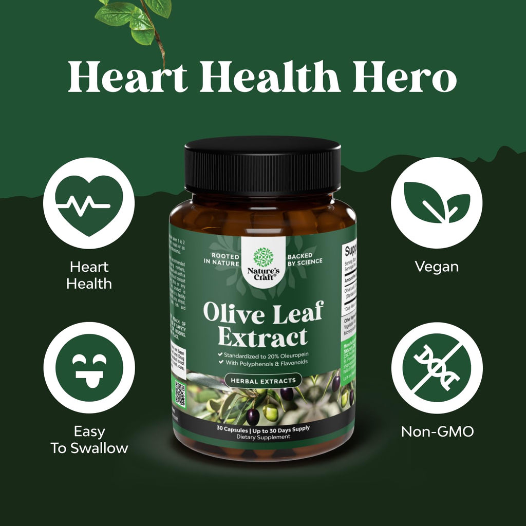 potent olive leaf antioxidant