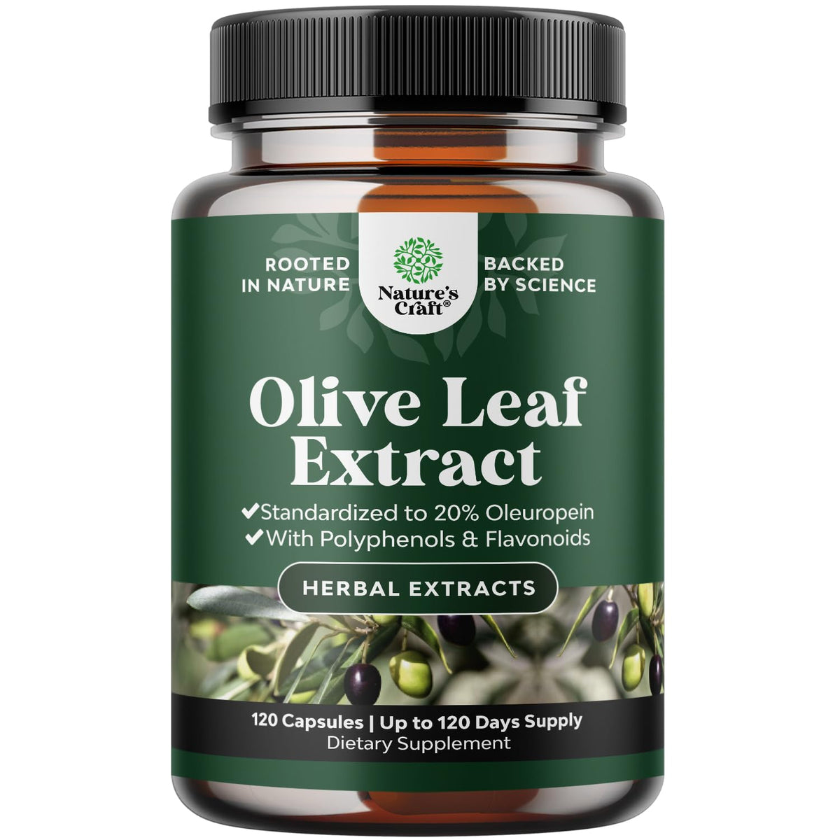 potent olive leaf extract capsules