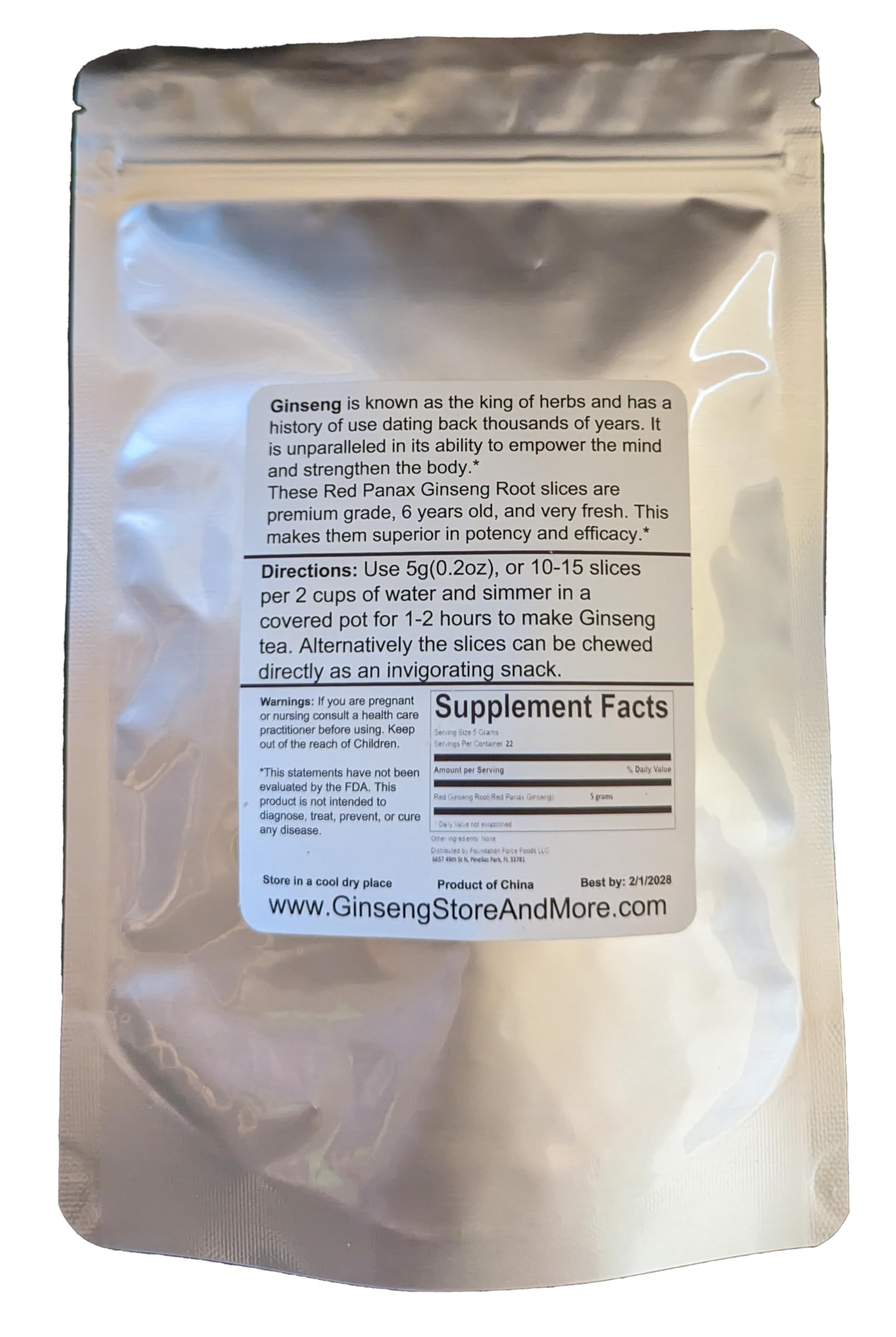 potent panax ginseng root extract