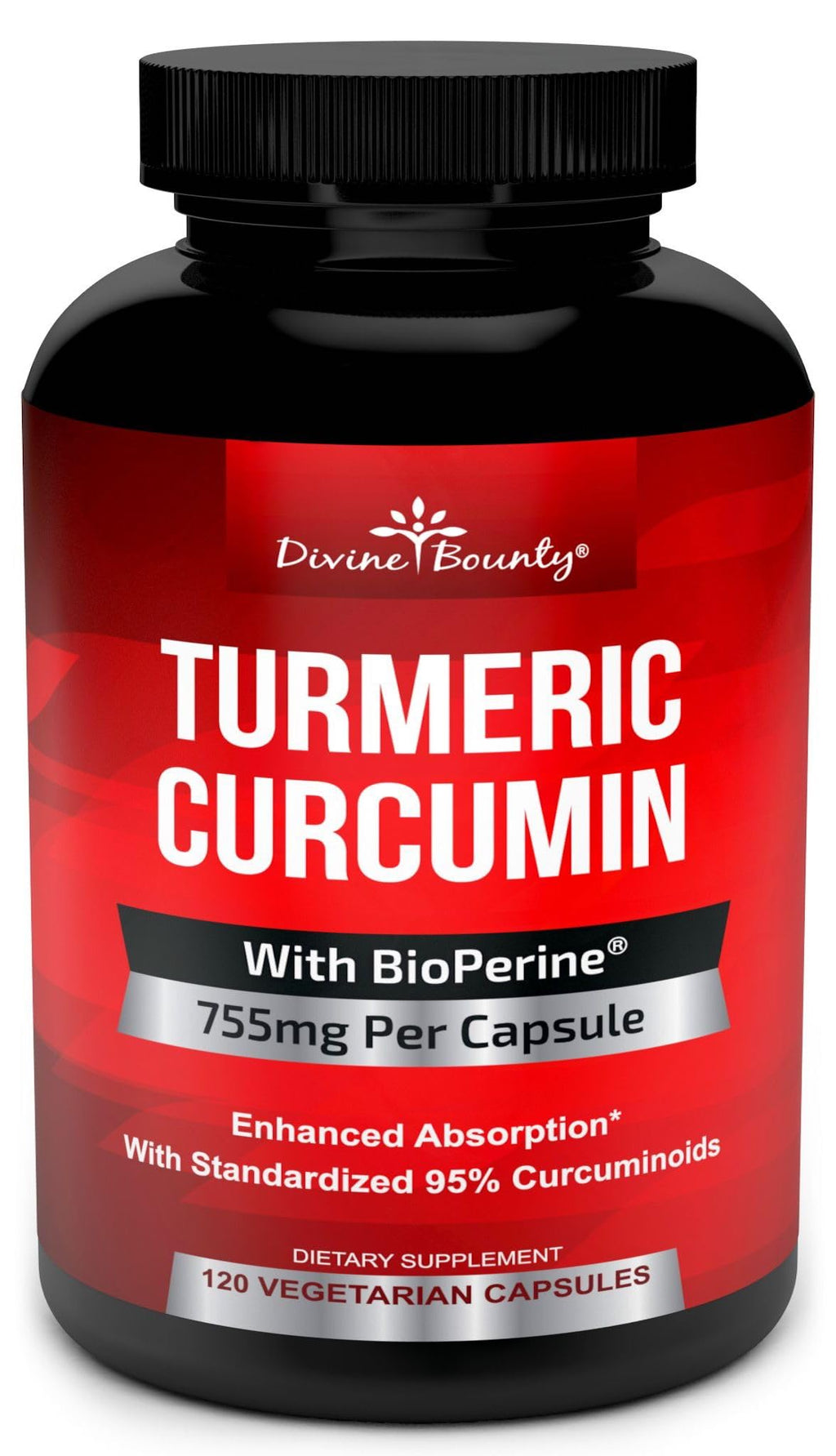 potent turmeric curcumin supplement capsules