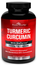potent turmeric curcumin supplement capsules