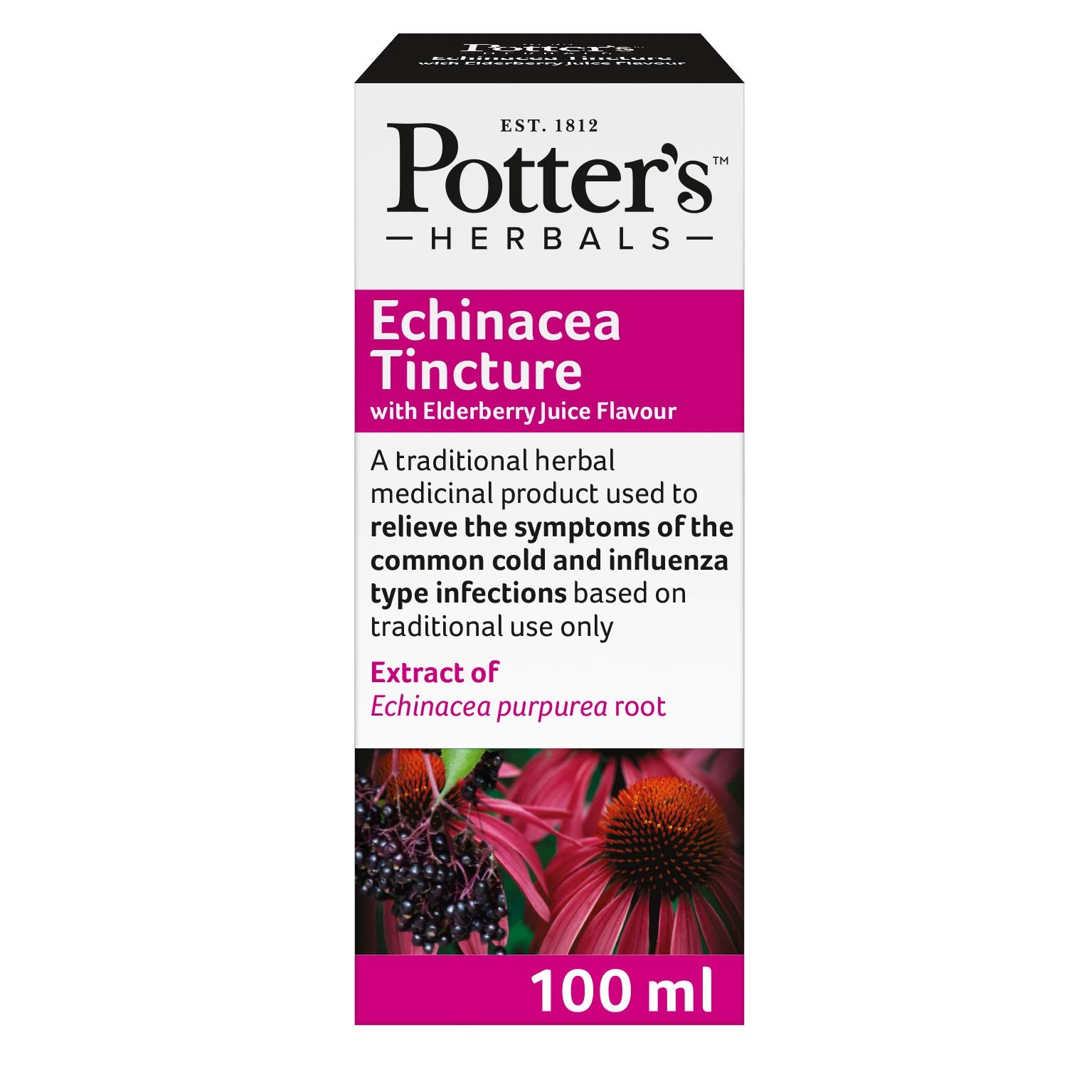 Potters Herbals echinacea tincture for immunity