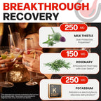 Pour Decisions milk thistle capsules