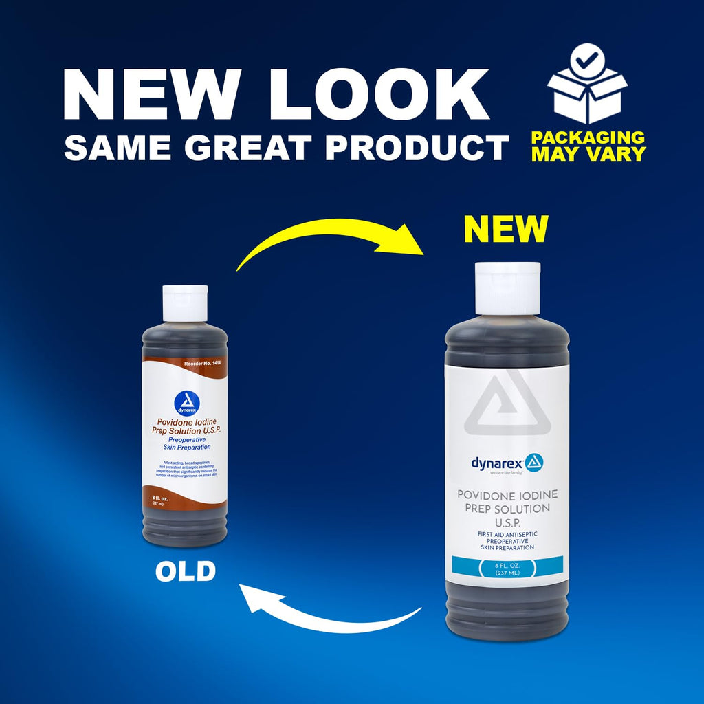 povidone-iodine 10% for wound care