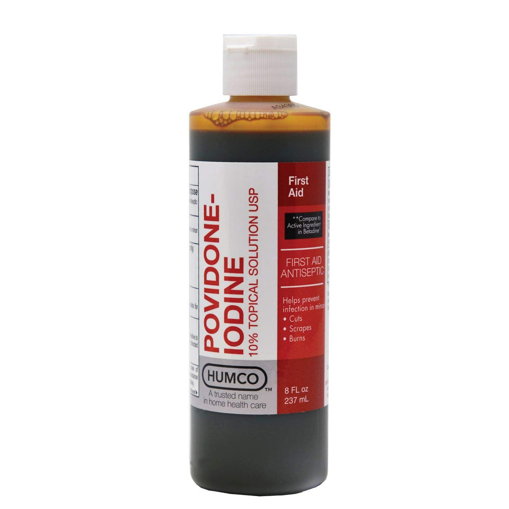Povidone iodine topical antiseptic solution