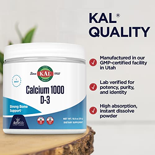 powdered calcium for convenient use