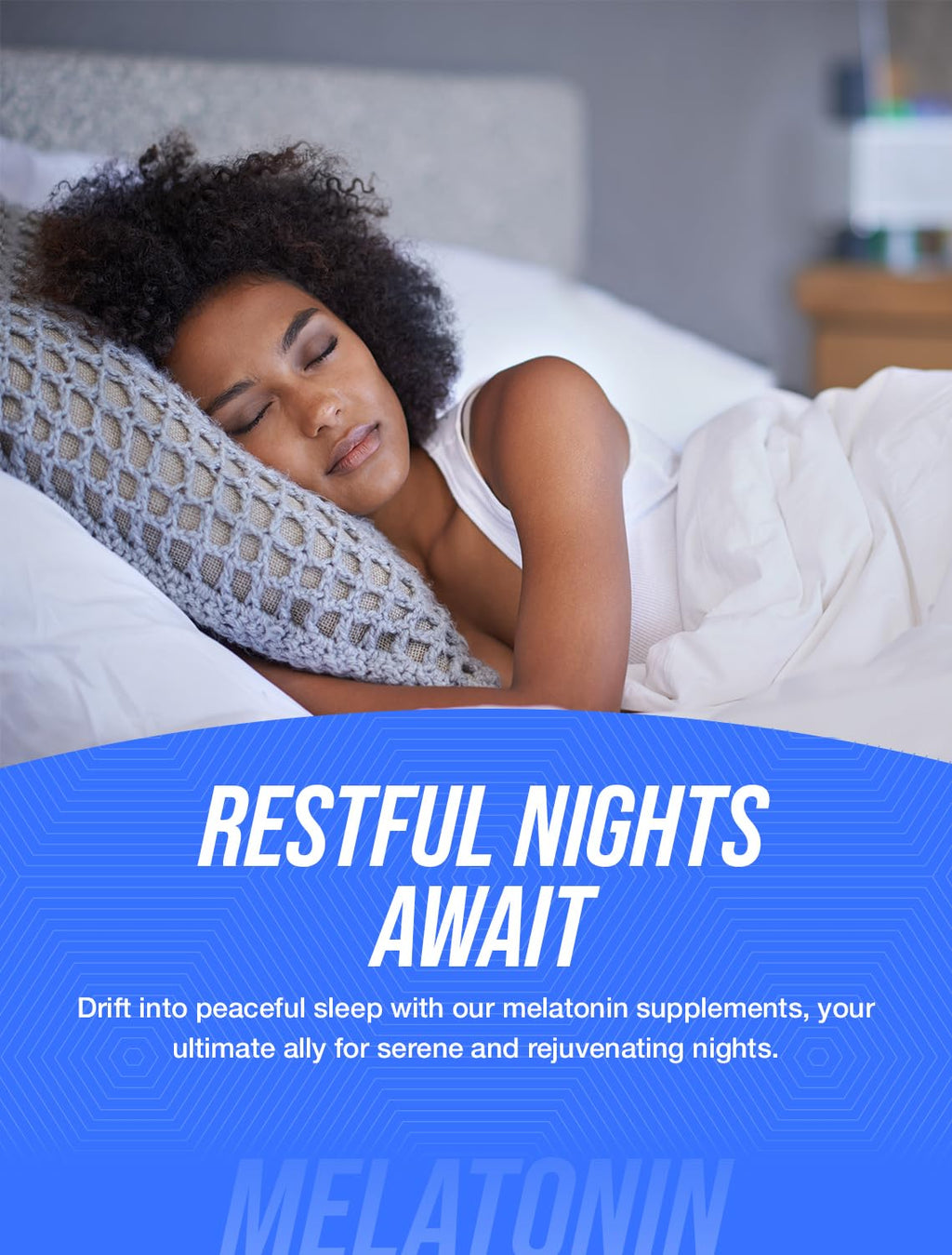 powdered melatonin for restful nights