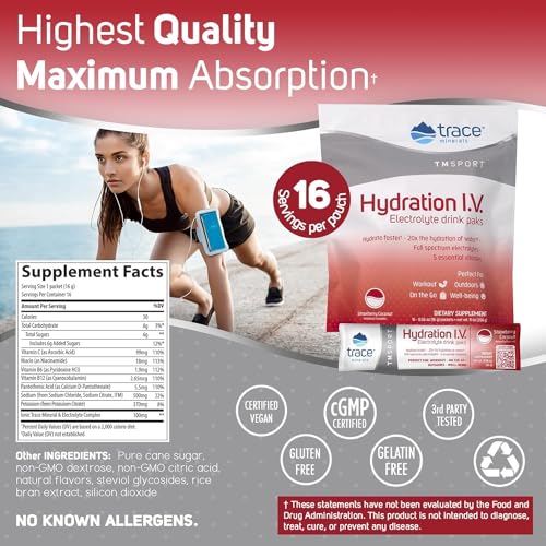 powdered trace minerals drink mix