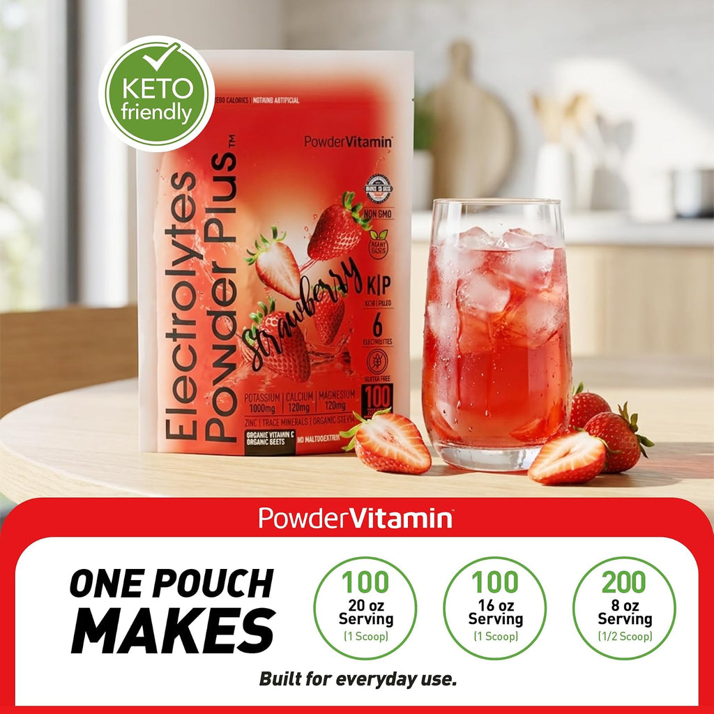 PowderVitamin electrolyte powder for workouts