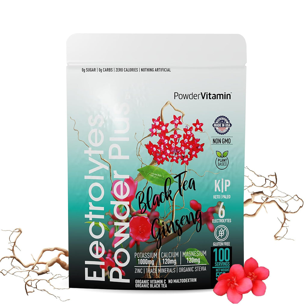 PowderVitamin lemonade electrolyte powder