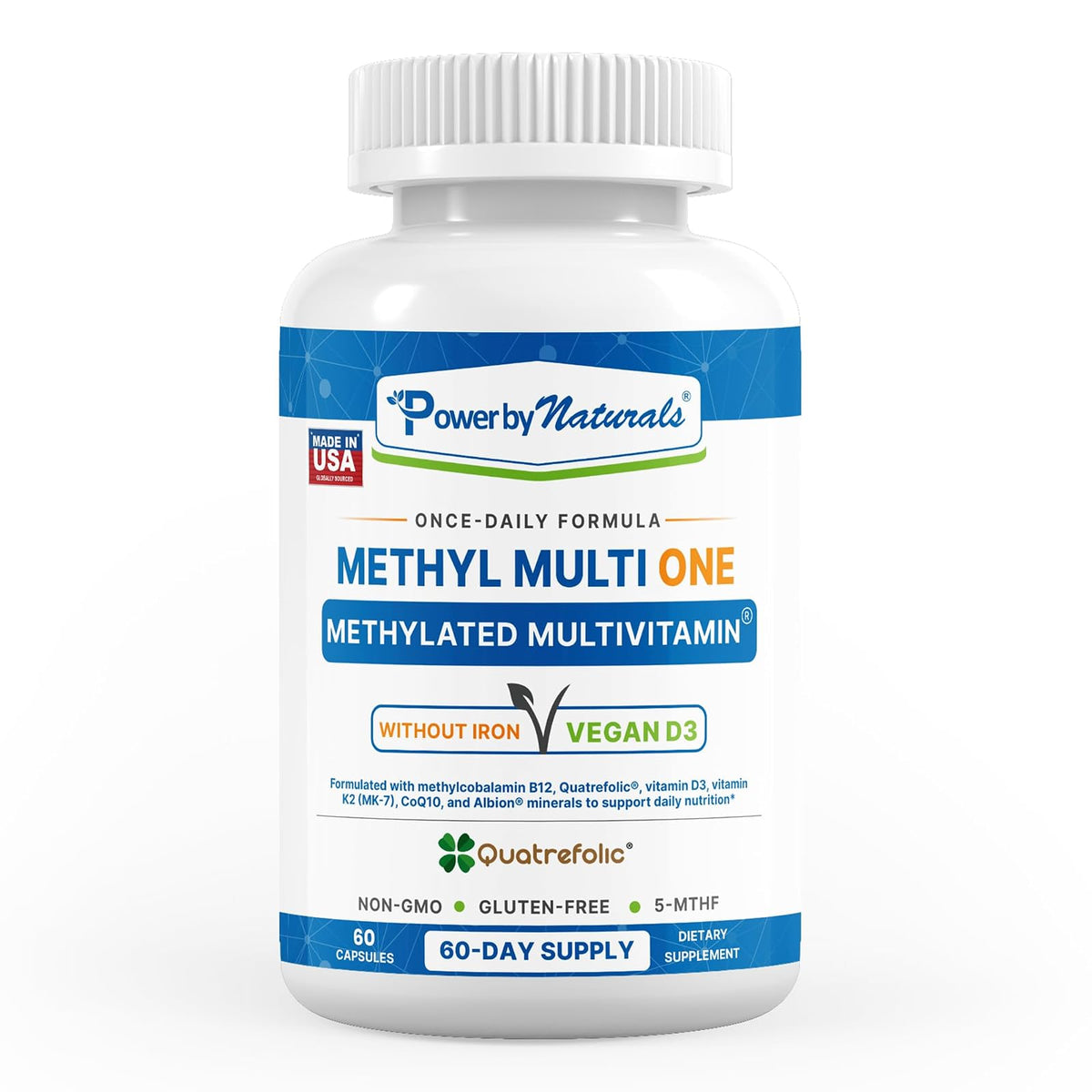 Power By Naturals multivitamins for energy
