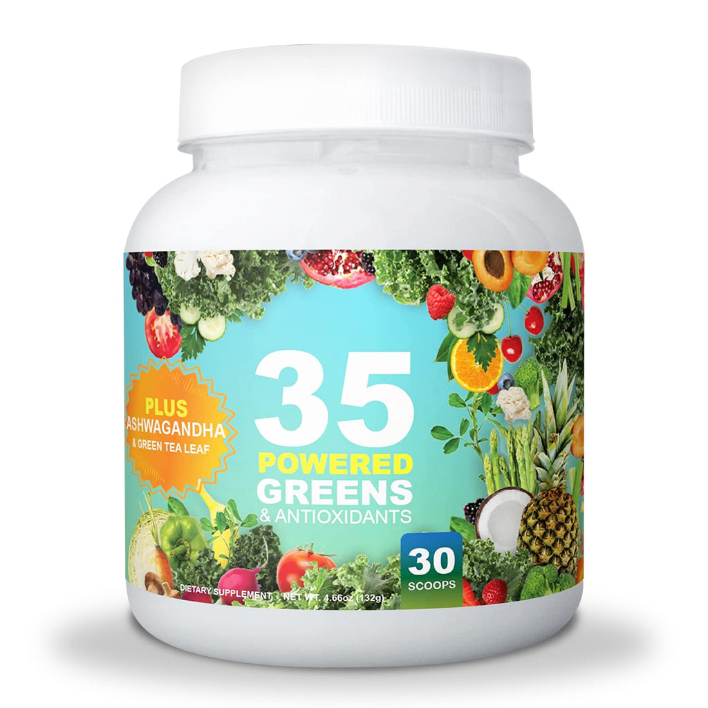 Power Co super greens powder smoothie