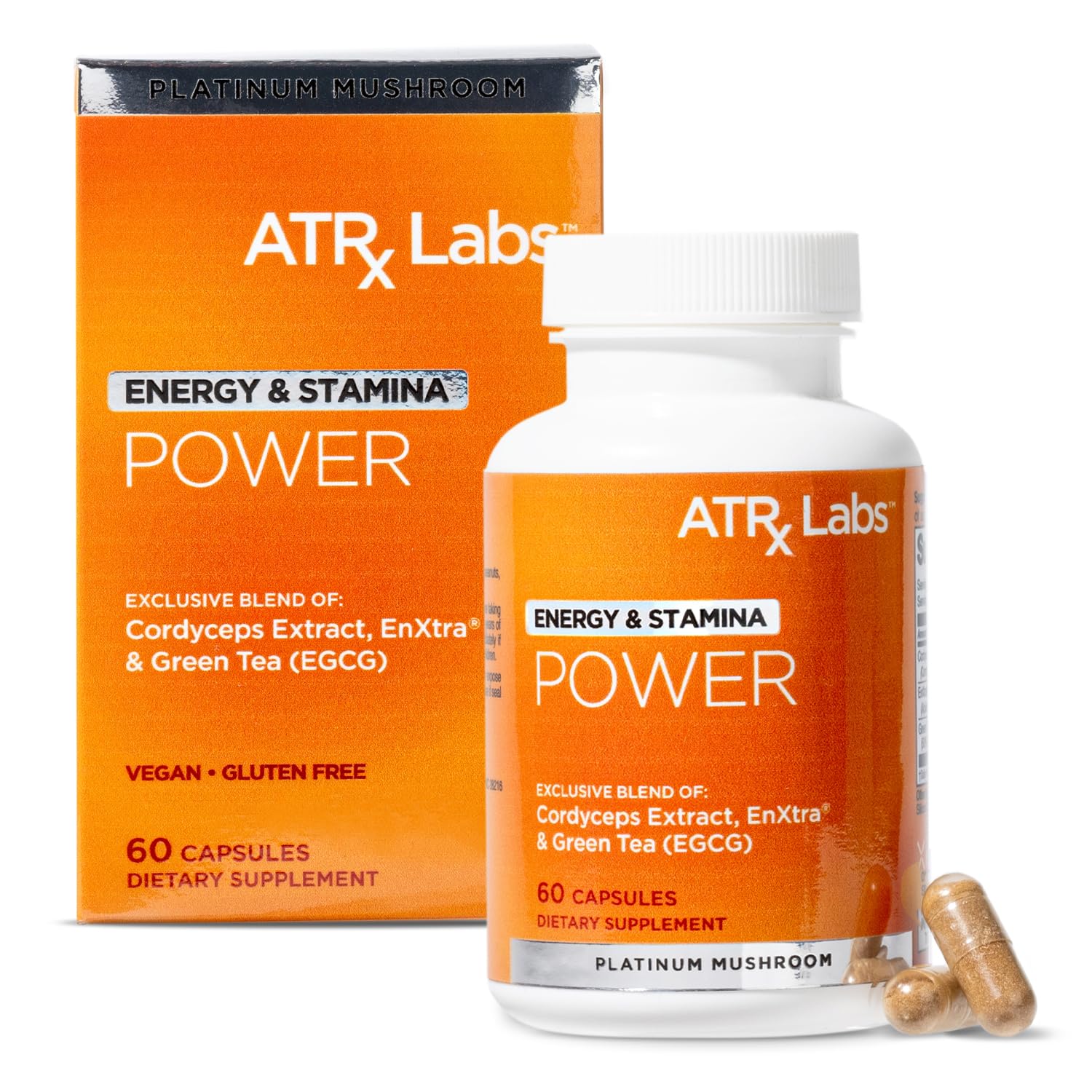 power energy stamina mushroom supplement