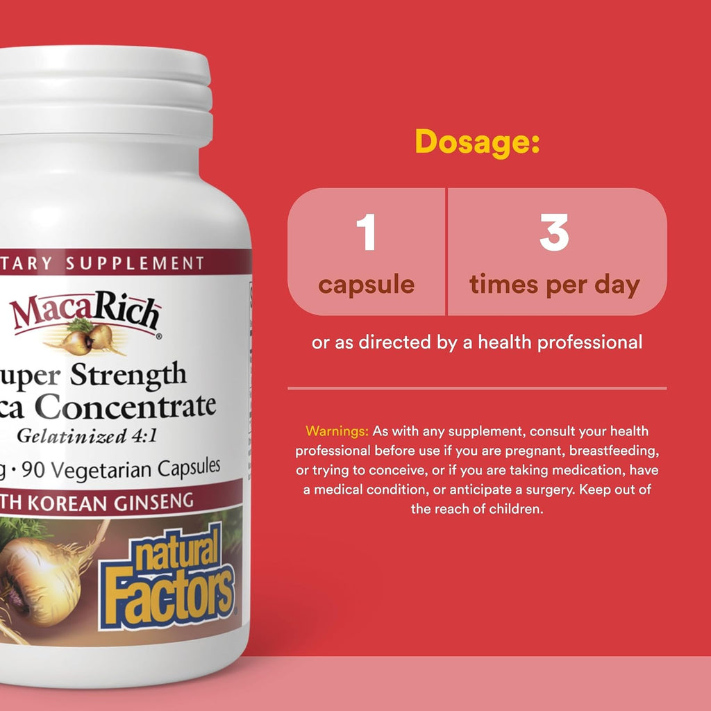 Power Maca supplement for men