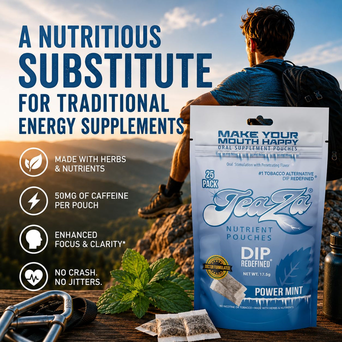 Power Mint TeaZa for endurance