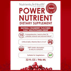 Power Nutrient liquid for vibrant vitality