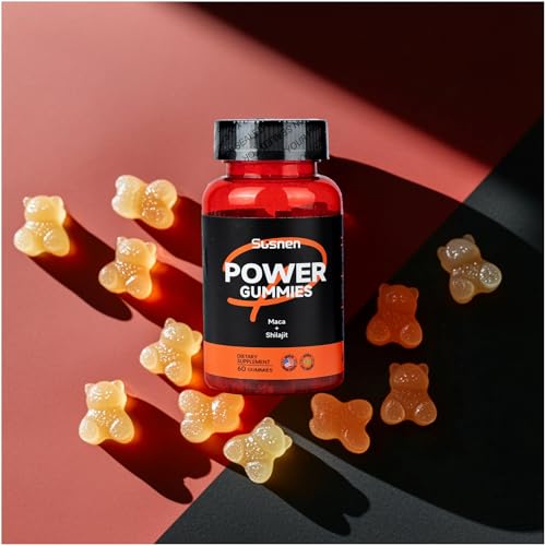 Power Orange Shilajit gummies for energy