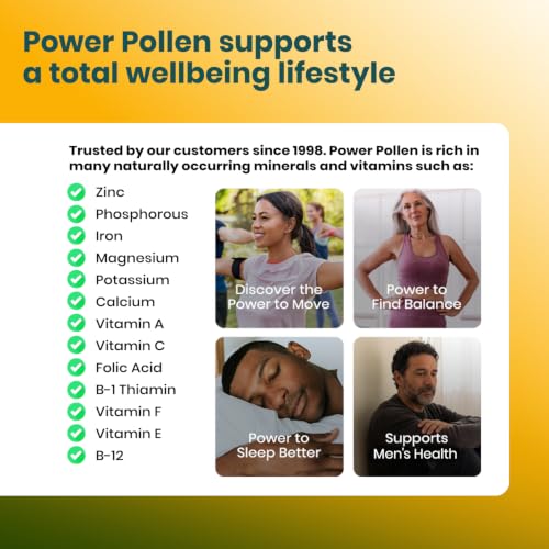 Power Pollen for active lifestyle benefits