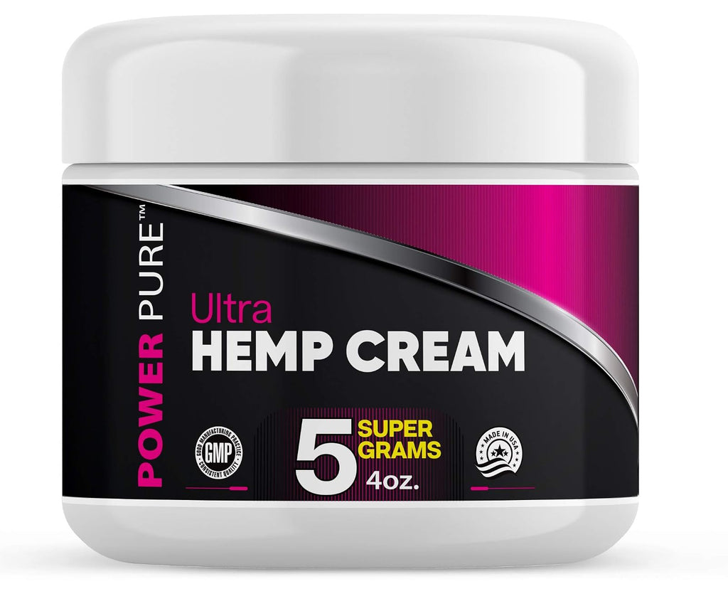 Power Pure hemp cream for pain relief