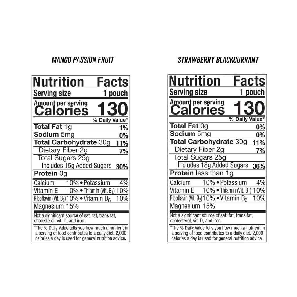 Power Purée sports nutrition chews