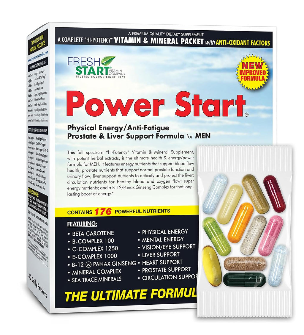 Power Start men's daily multivitamins