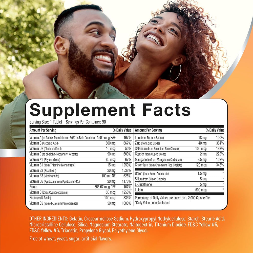 PowerAll multivitamin tablets for energy boost