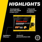 Powerbar energy shots for endurance