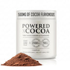 Powered X Plants cocoa powder for smoothies