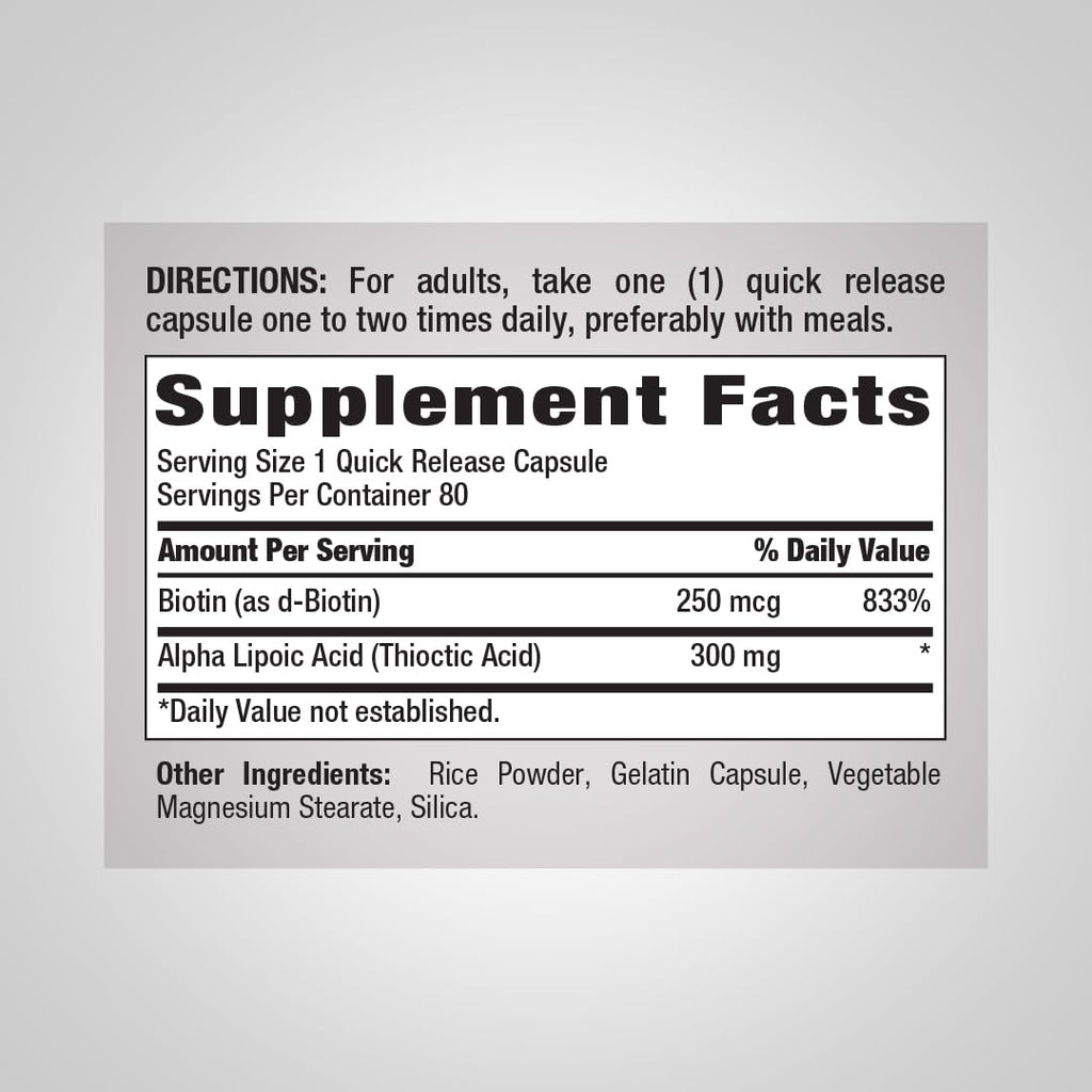 powerful antioxidant alpha lipoic acid