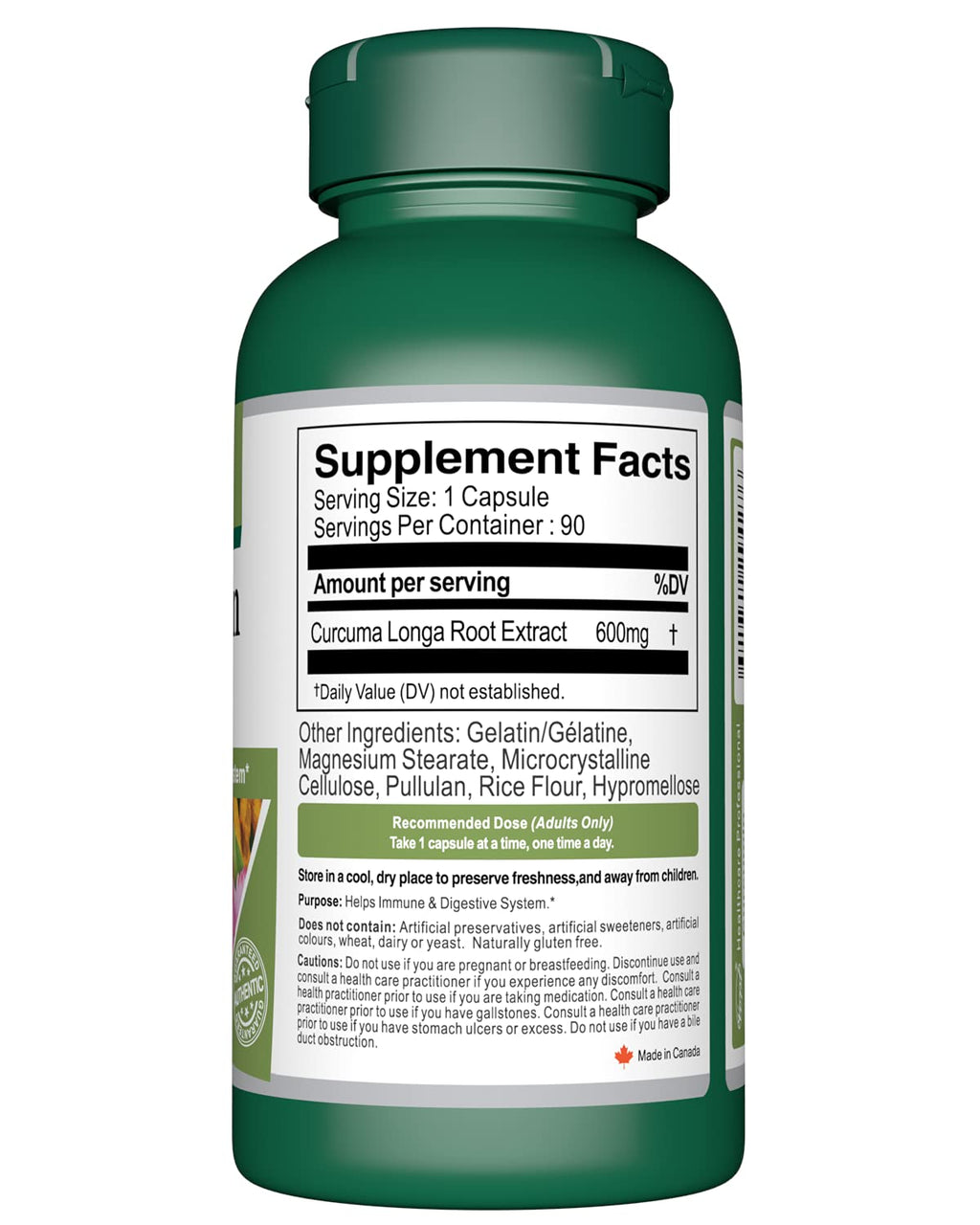 powerful antioxidant curcumin supplement