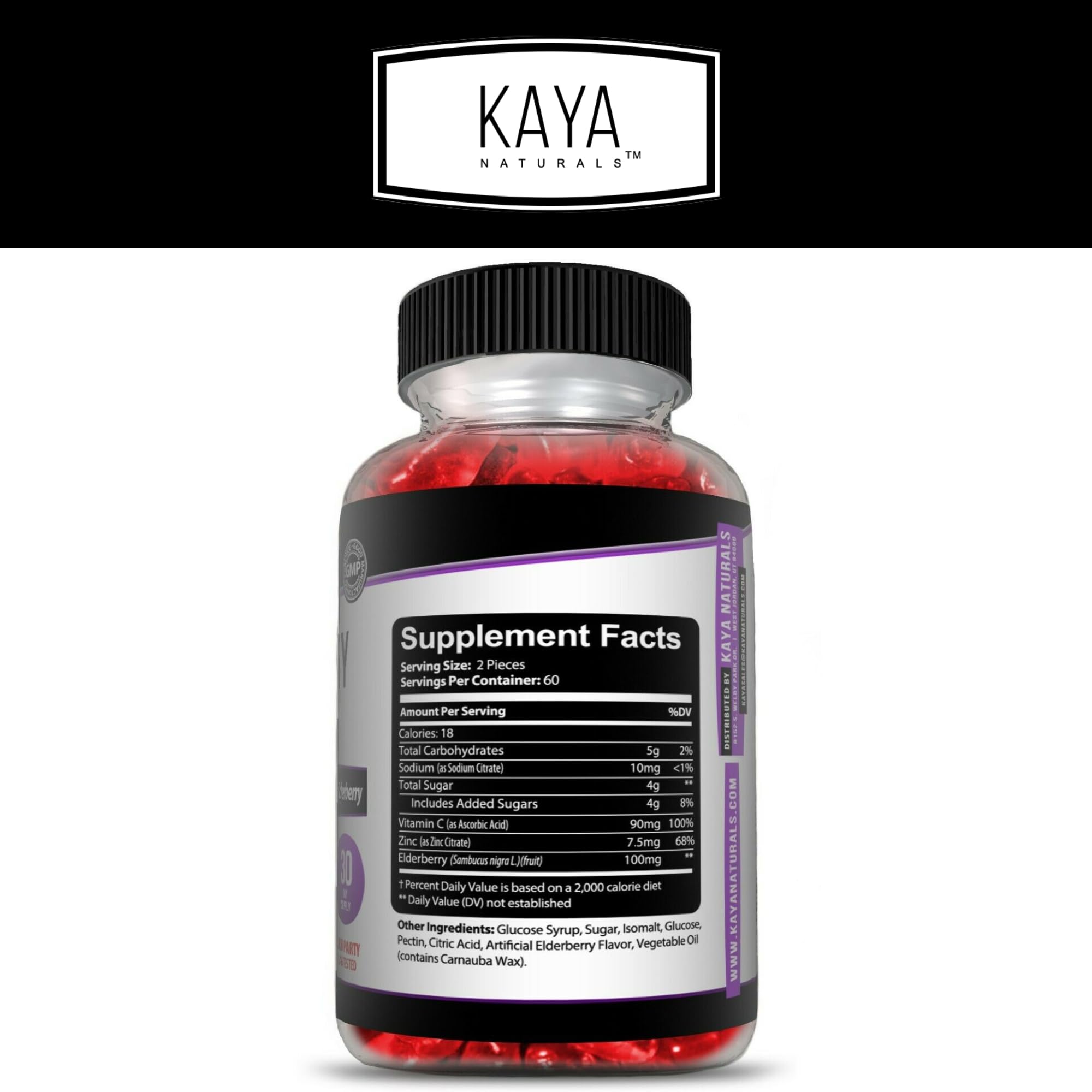 powerful antioxidant elderberry gummies