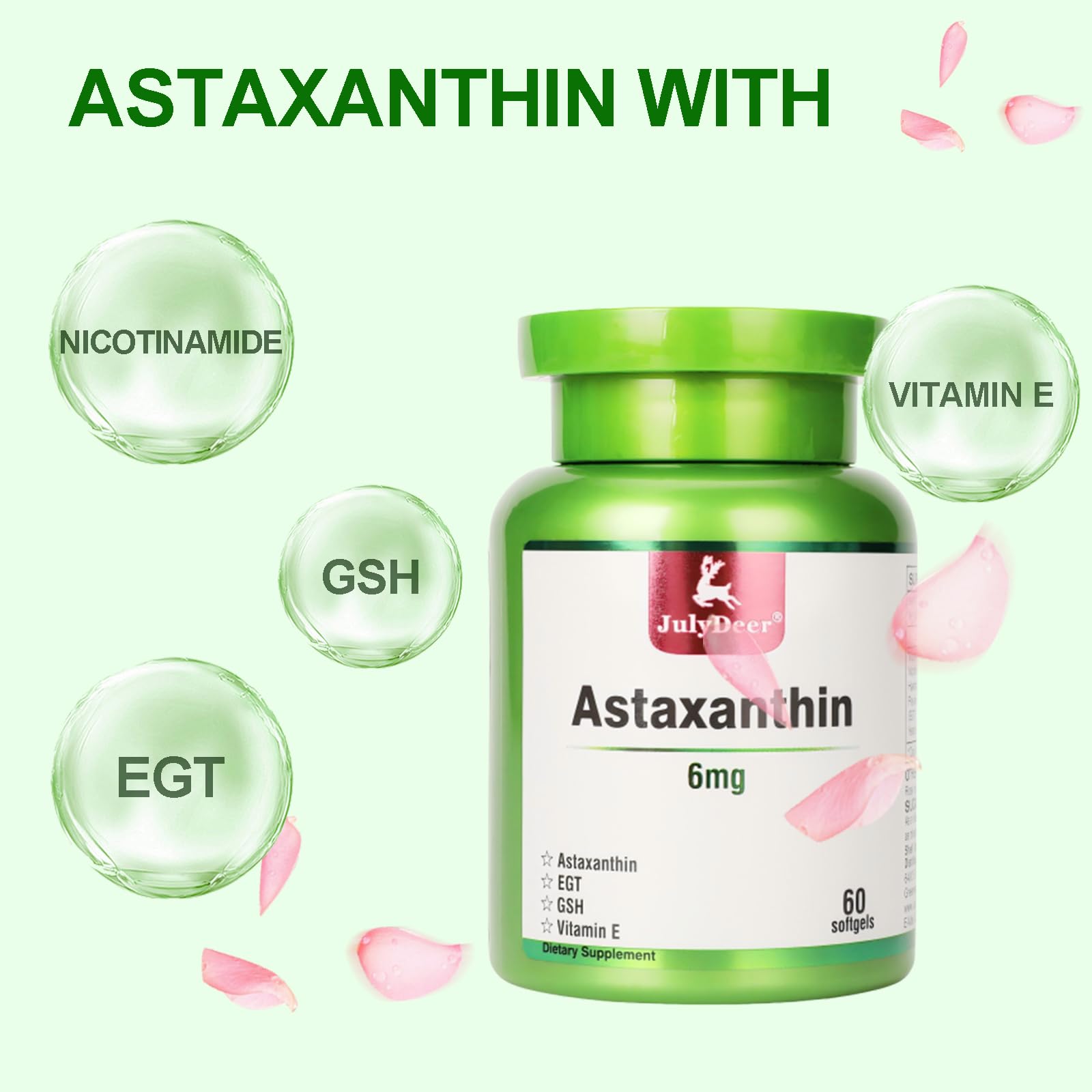 powerful antioxidant JulyDeer Astaxanthin