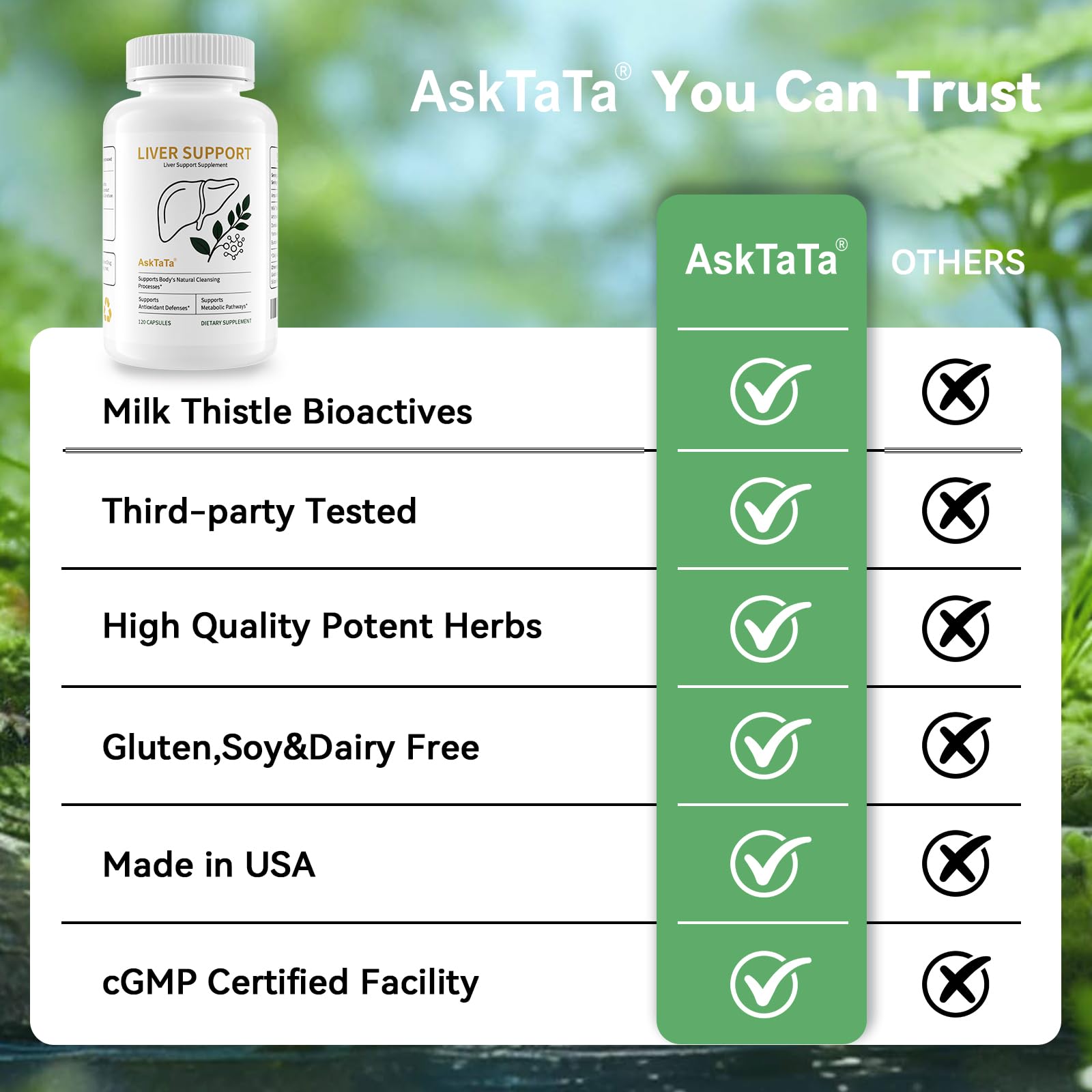 powerful antioxidant liver support formula