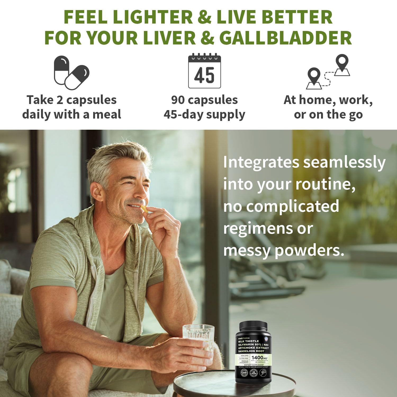 powerful antioxidant milk thistle blend