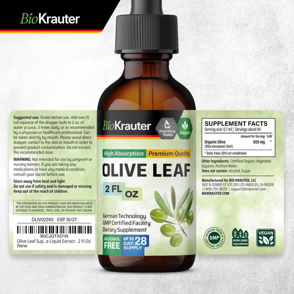 powerful antioxidant olive leaf extract