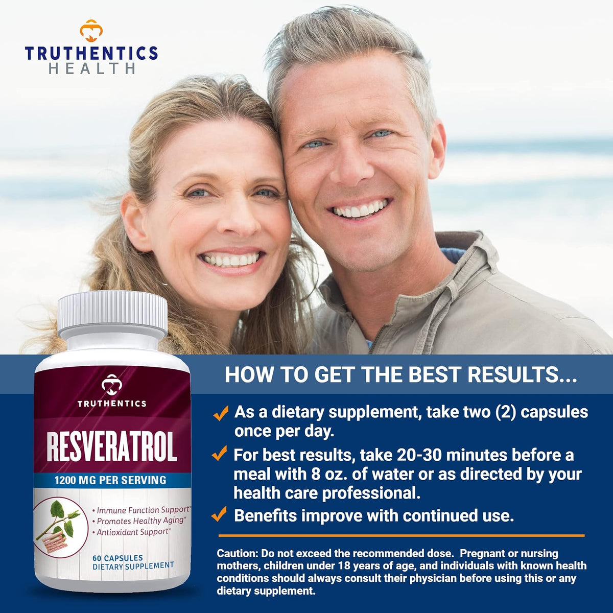 powerful antioxidant support with resveratrol