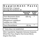 powerful antioxidant support with resveratrol