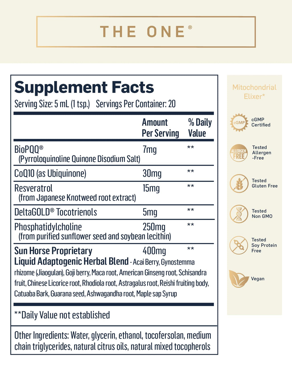 powerful antioxidants in mitochondrial elixir