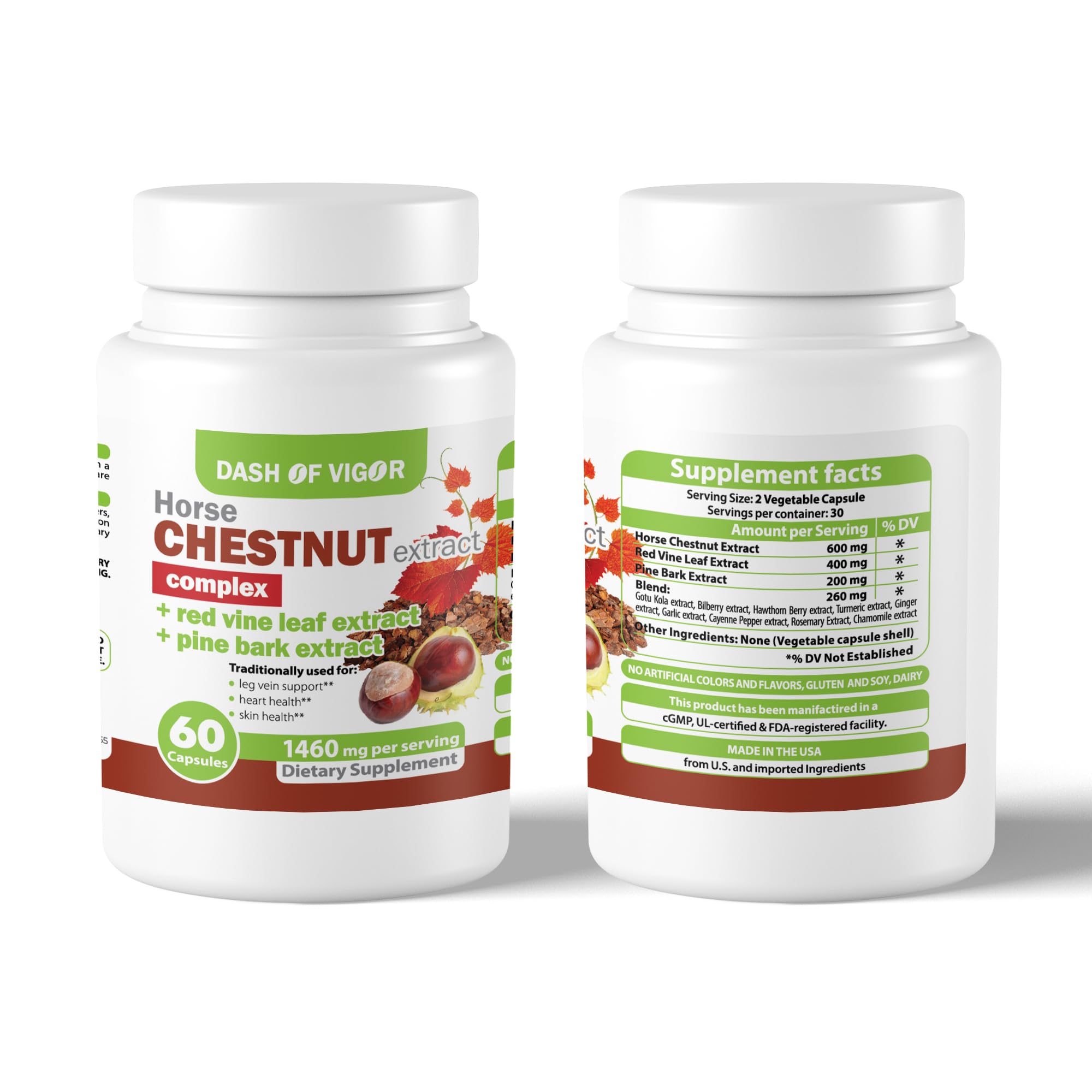 Powerful blend of herbal ingredients