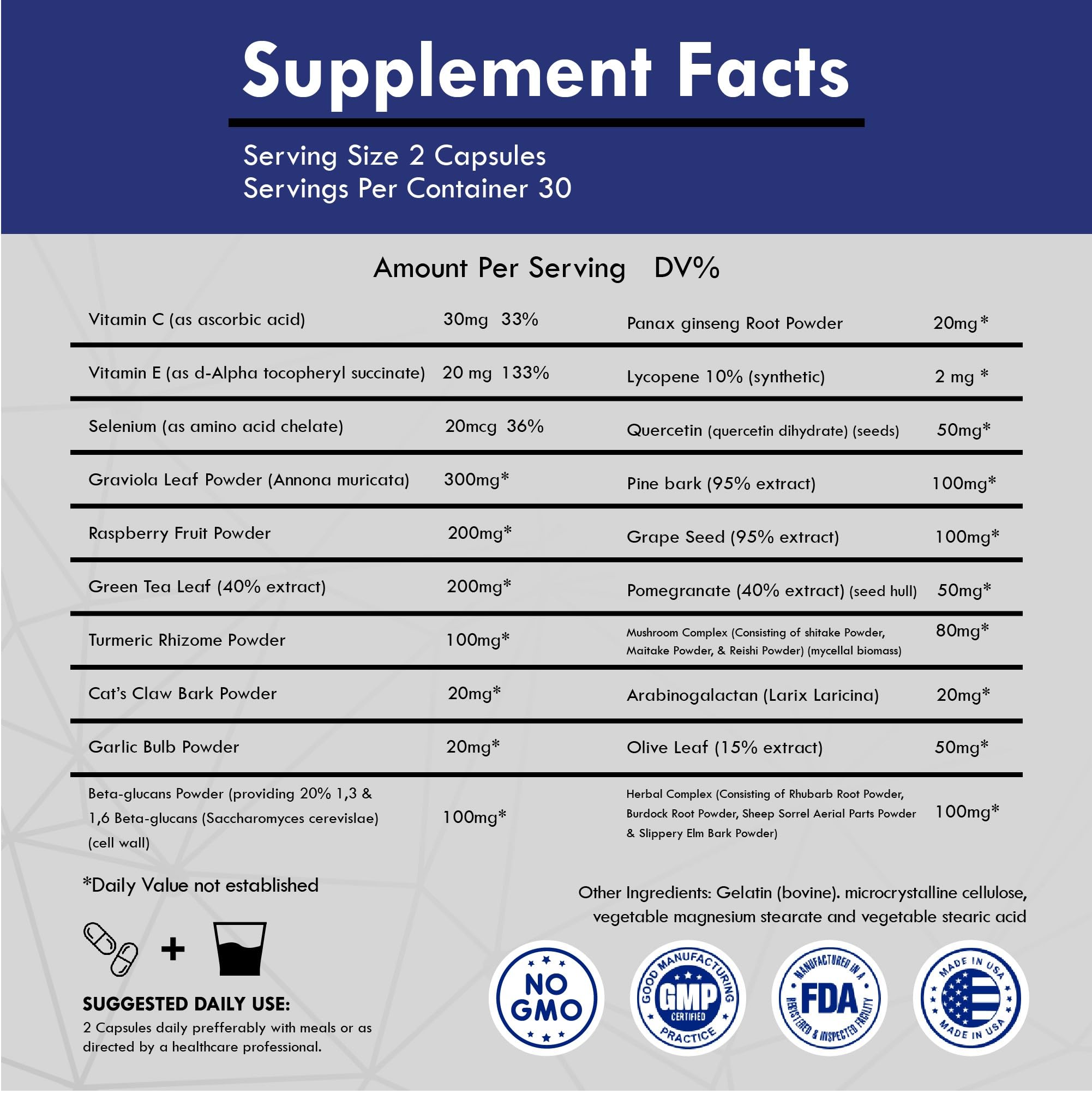 powerful blend of vitamins and minerals