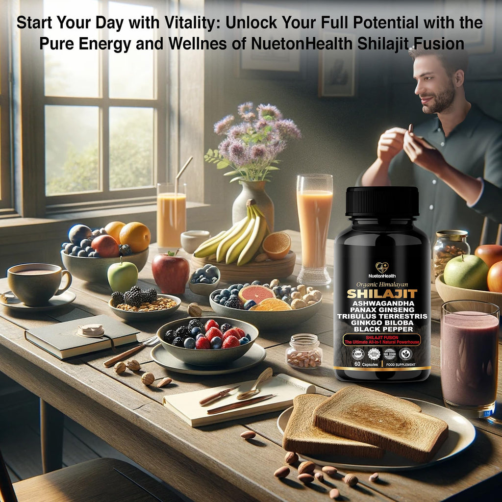 Powerful herbal blend with shilajit