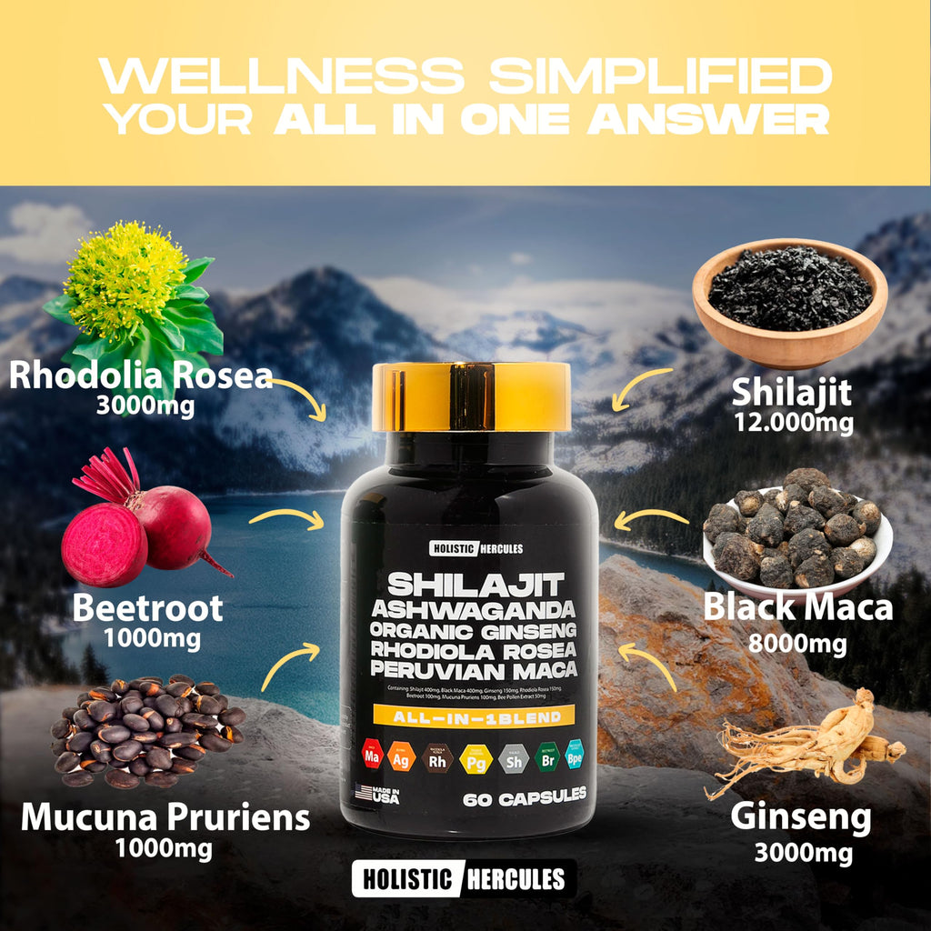 powerful herbal shilajit for men